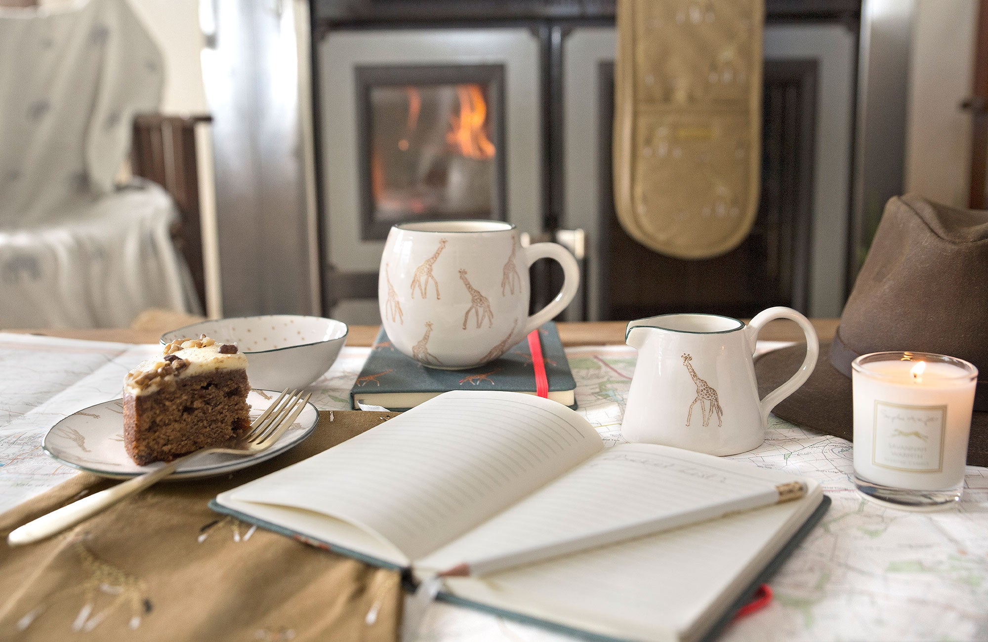 Behind The Scenes Of Our Giraffe Photoshoot