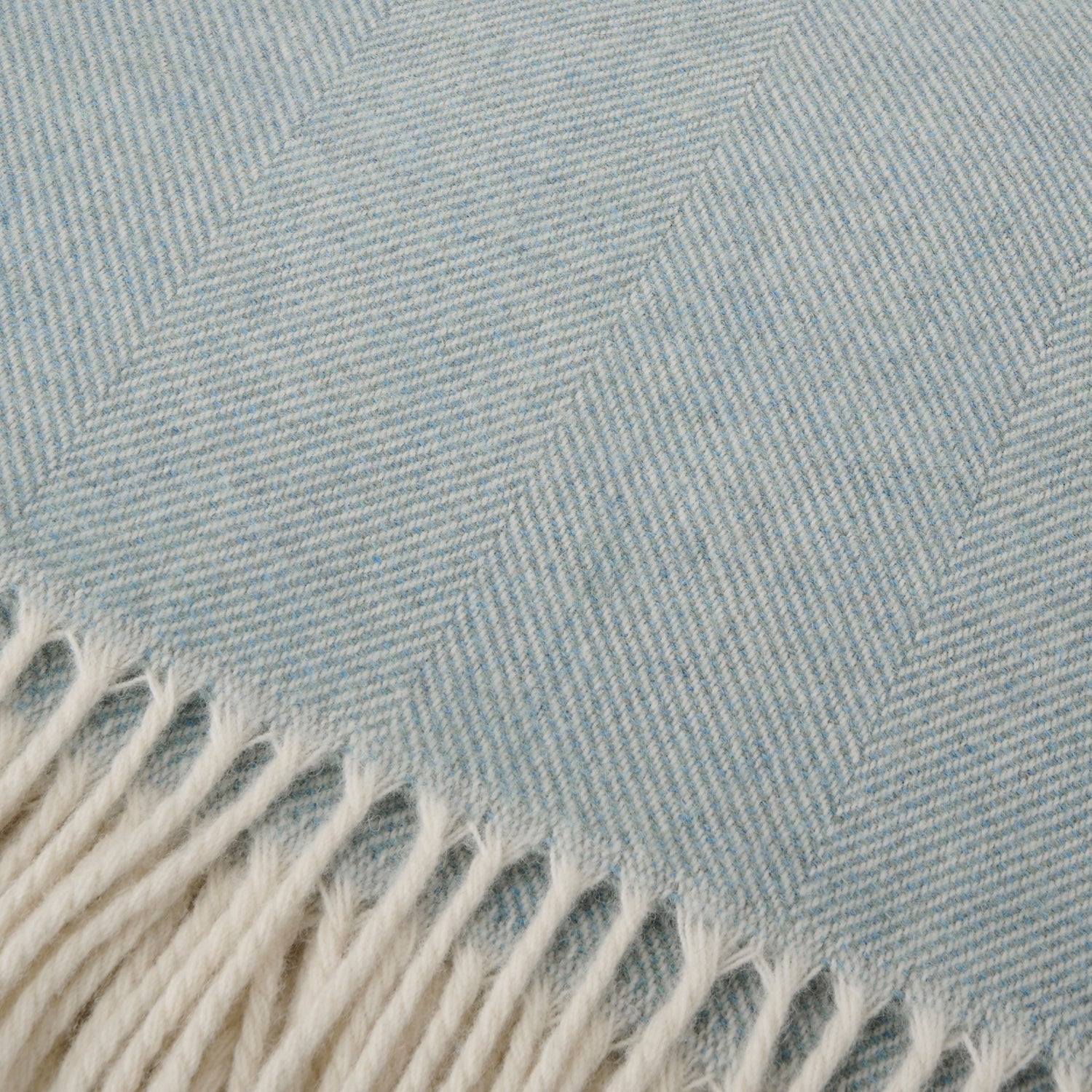 Wool Throw - Blue by Sophie Allport