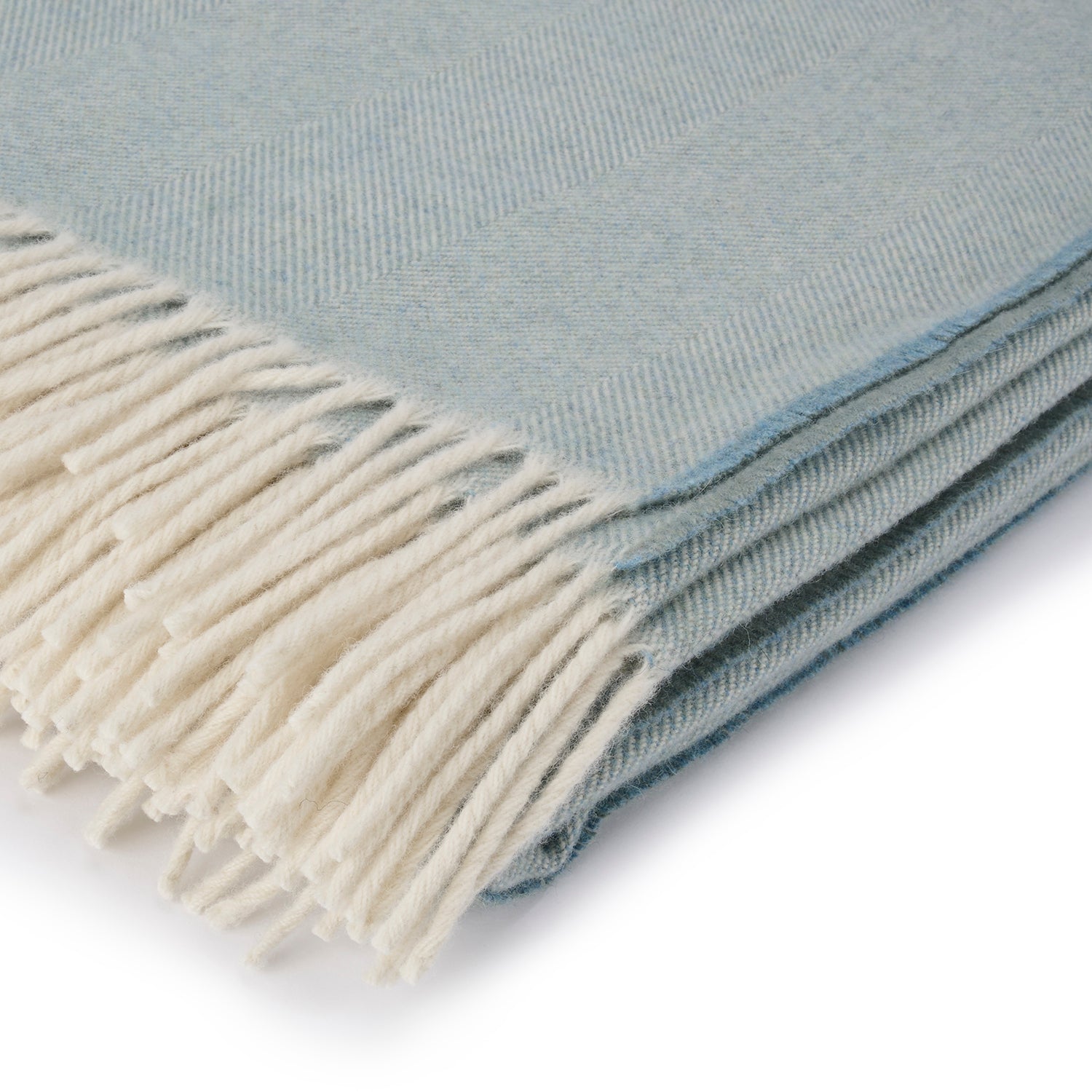 Wool Throw - Blue by Sophie Allport