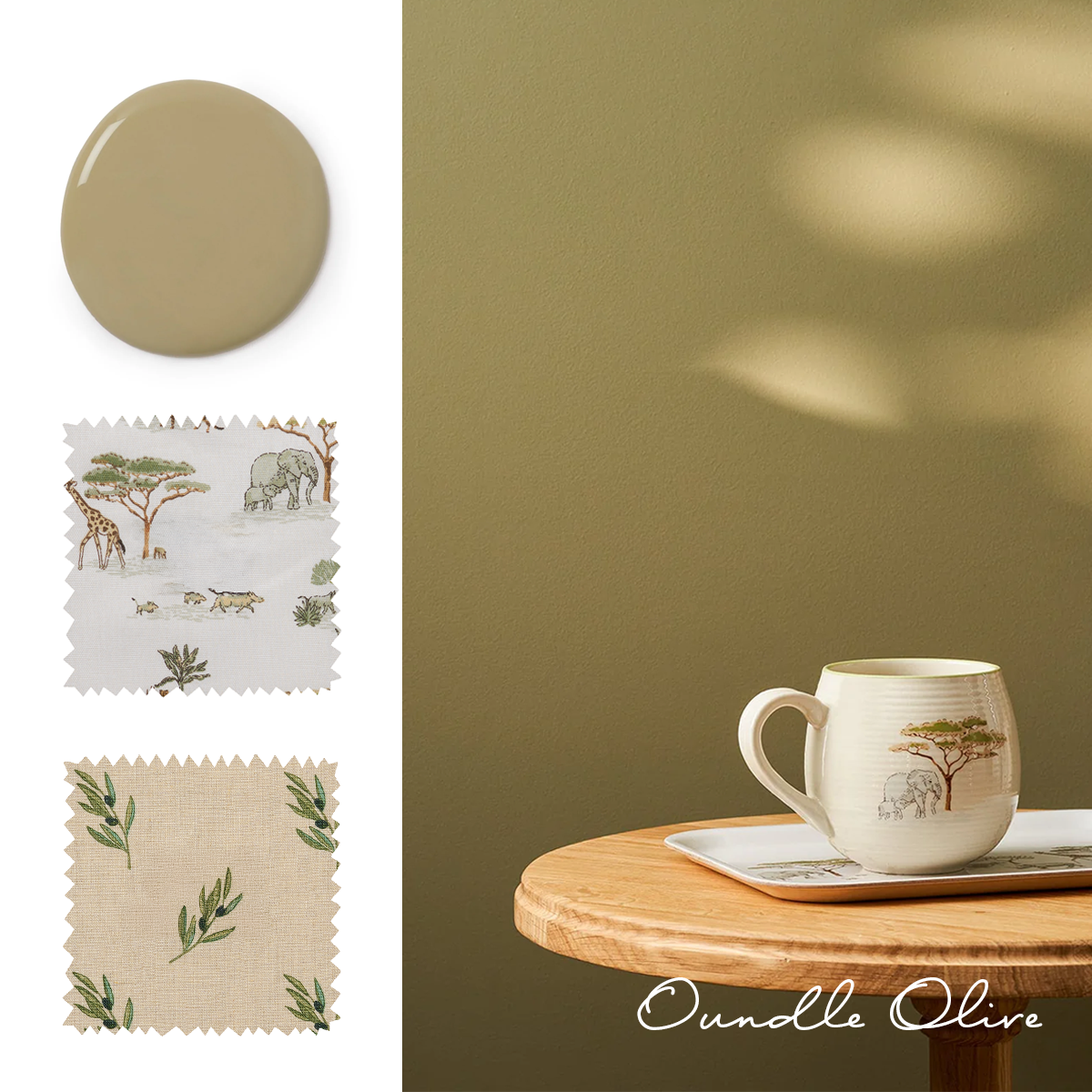 Oundle Olive Paint by Sophie Allport