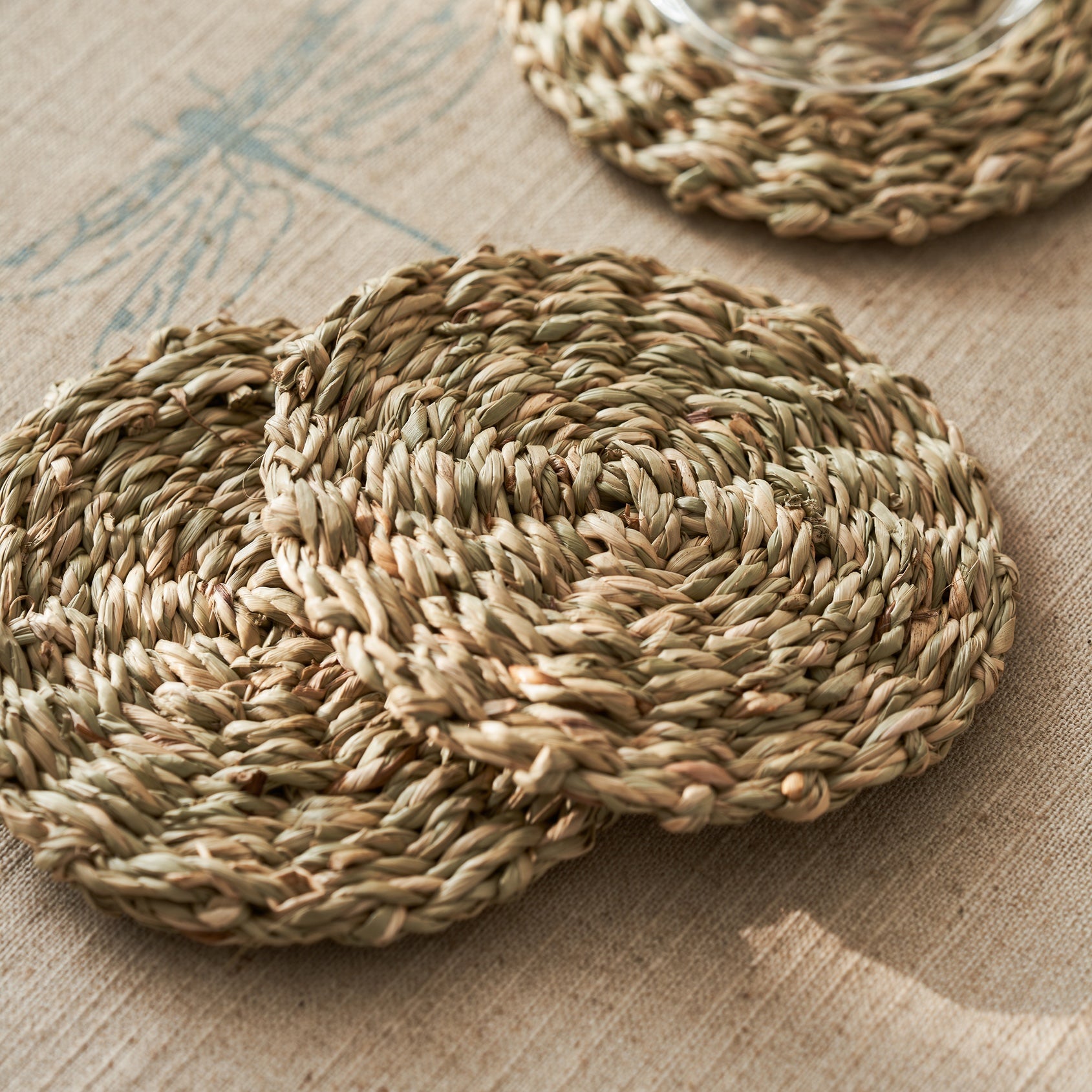 Seagrass Coasters (Set of 4) by Sophie Allport