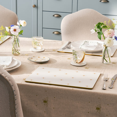 Bees Extra Large Placemat (Set of 2) by Sophie Allport