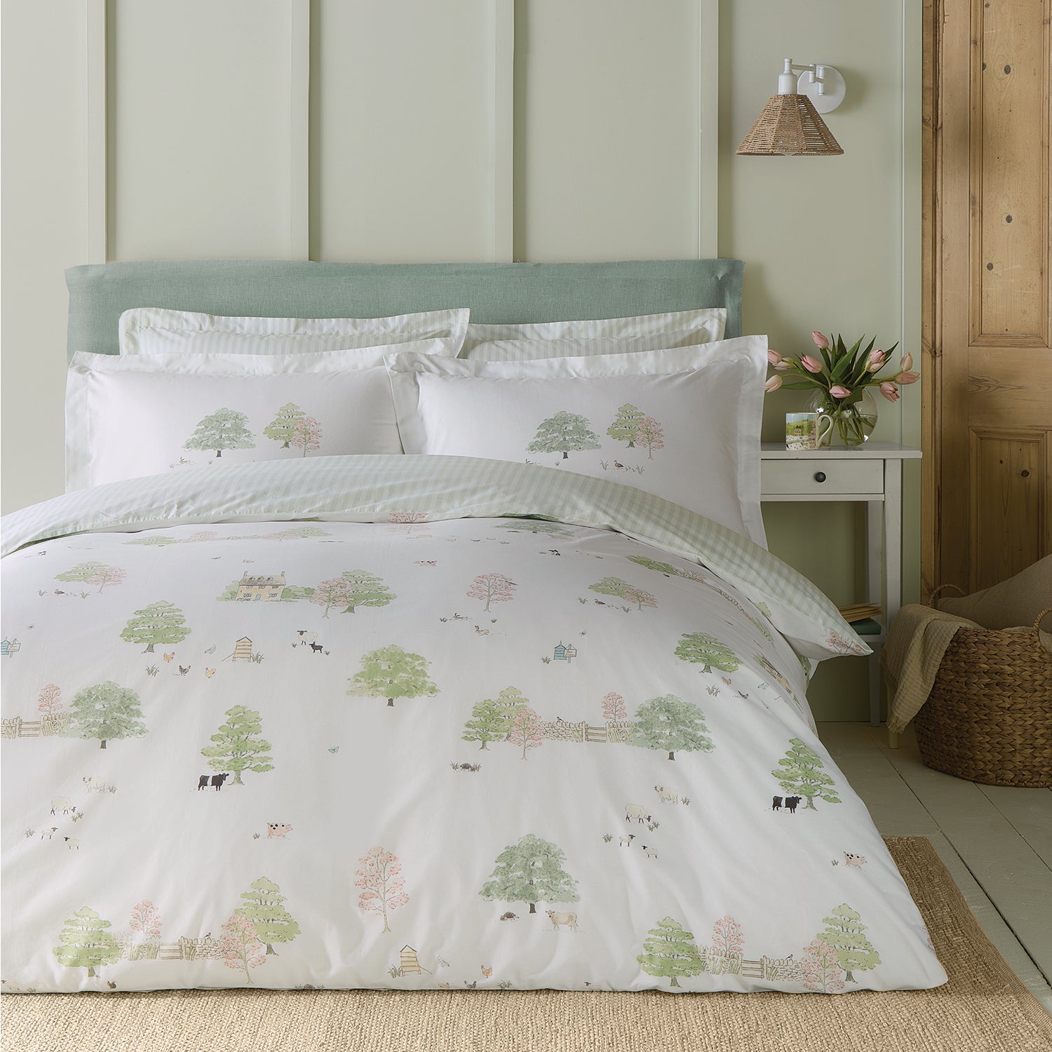 Spring Cottage Bedding Set by Sophie Allport
