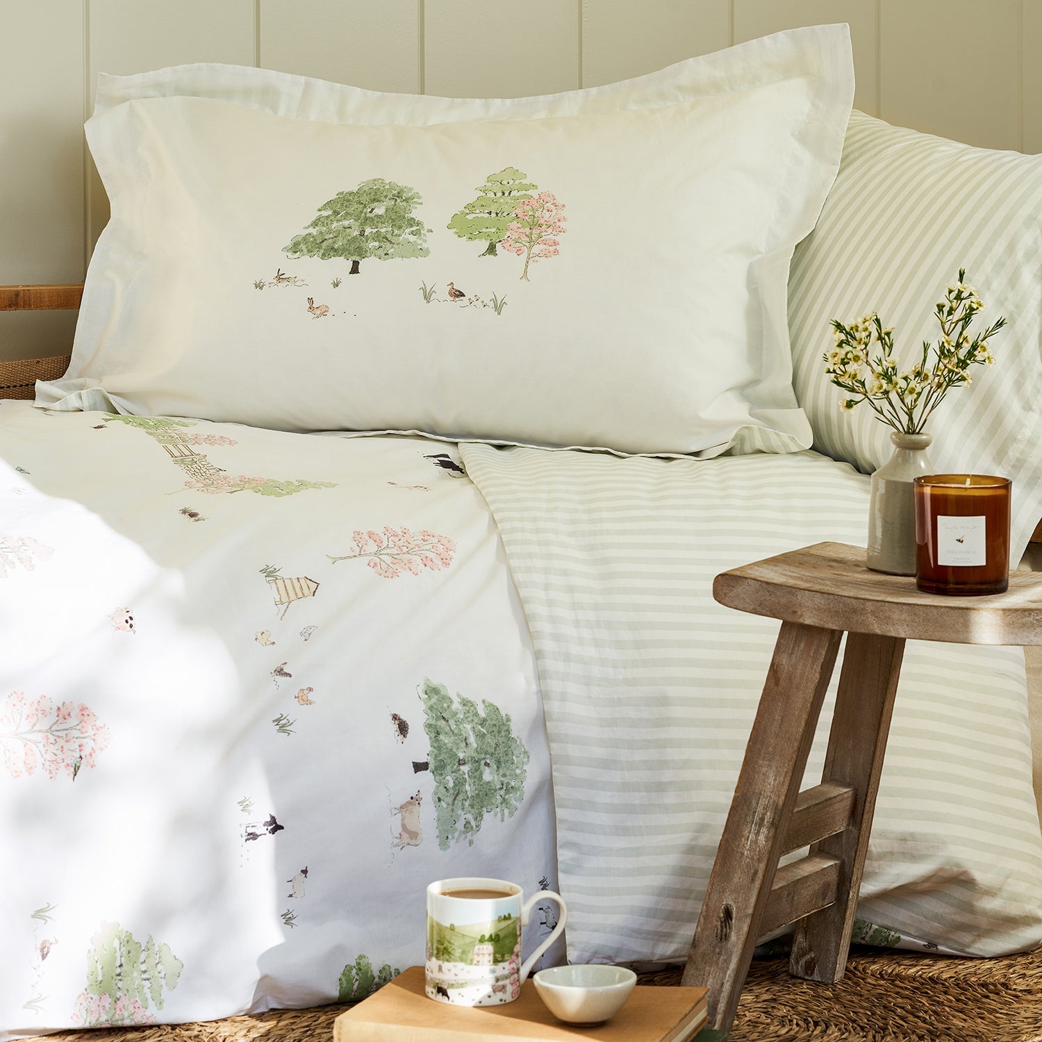 Spring Cottage Bedding Set by Sophie Allport