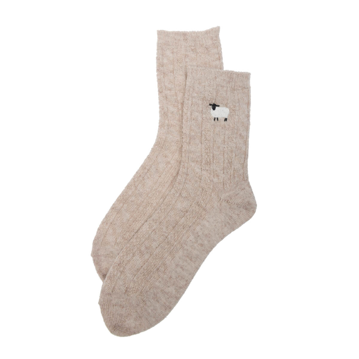 Sheep Alpaca Socks by Sophie Allport