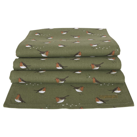 Robin Green Table Runner by Sophie Allport
