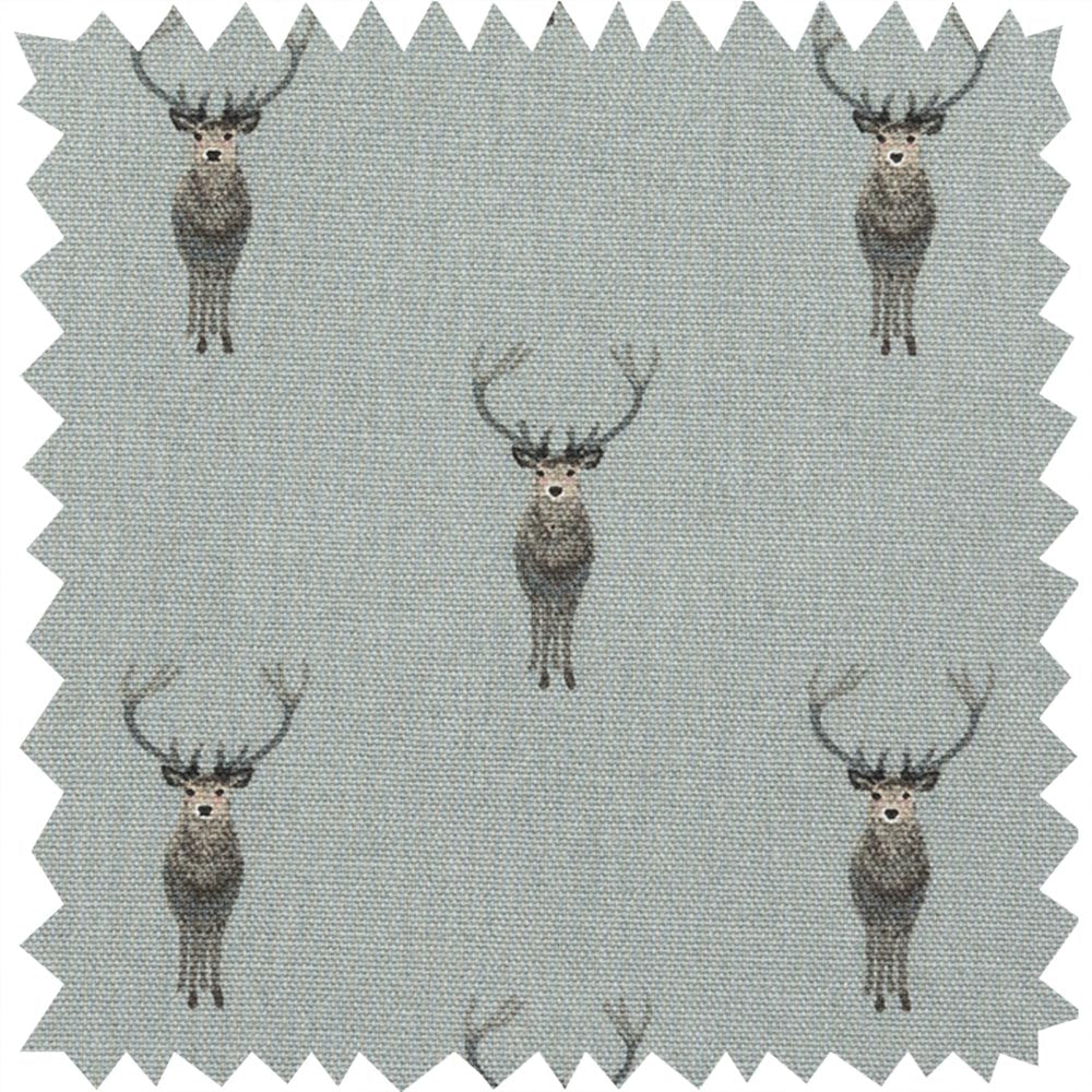 Highland Stag Fabric by the Metre by Sophie Allport