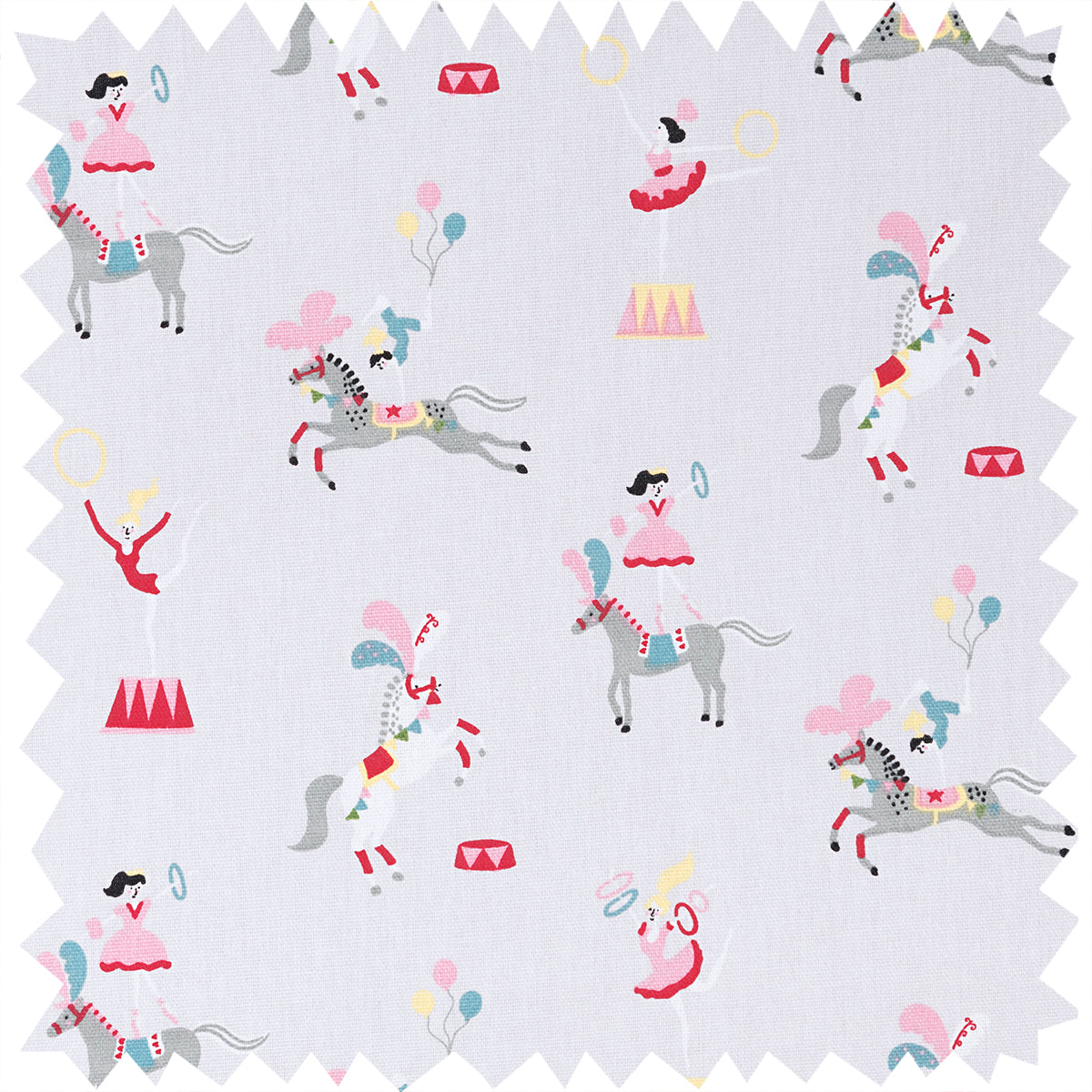 Fairground Ponies Fabric By The Metre by Sophie Allport
