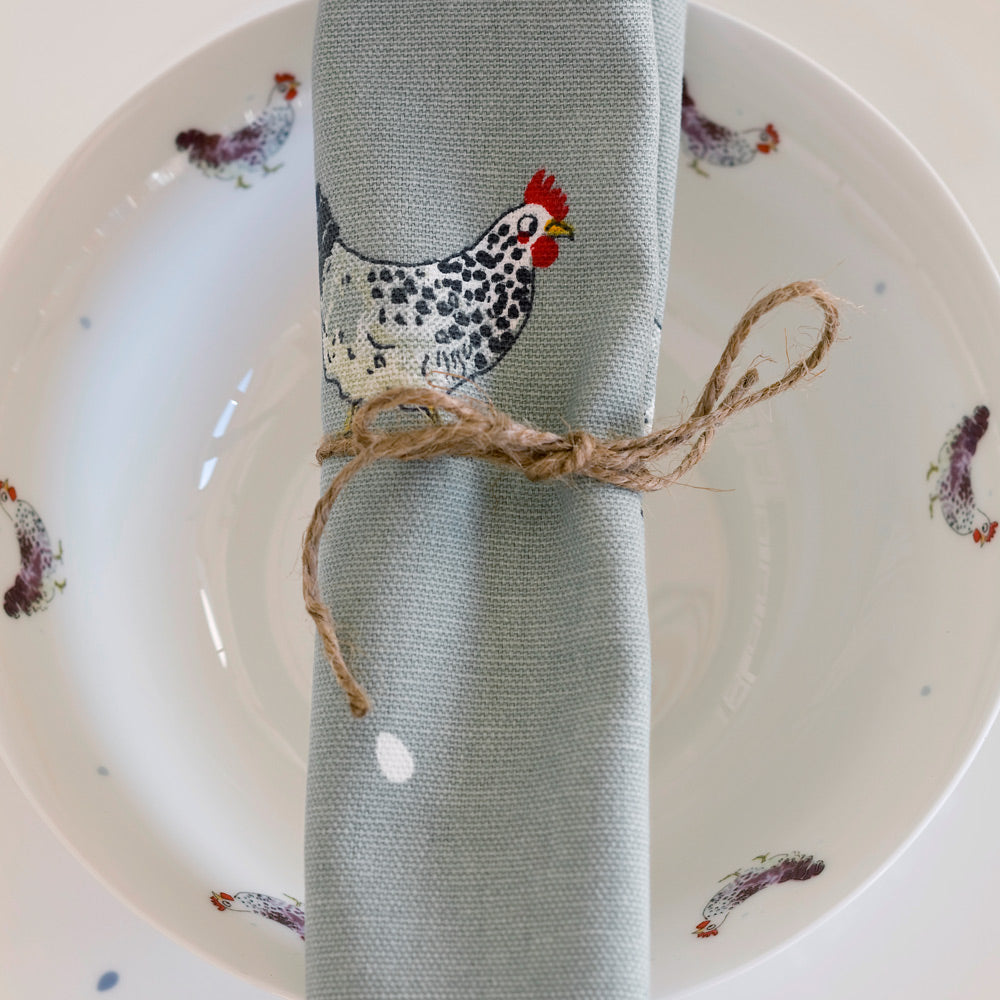 Chicken Napkins - Set of 4 by Sophie Allport