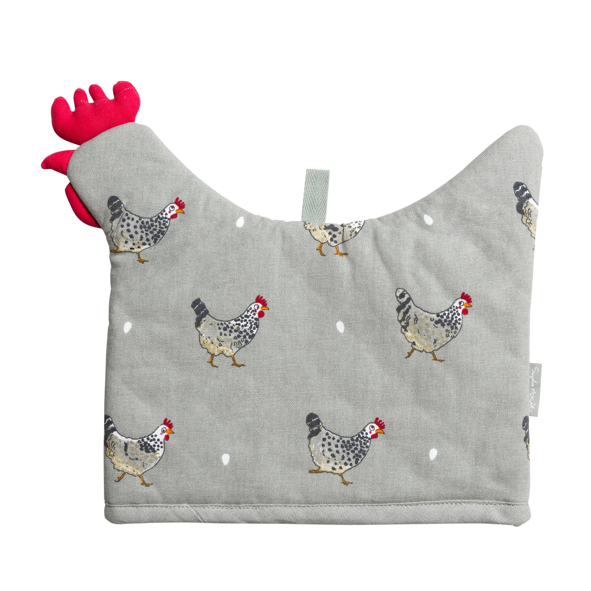 Chicken Shaped Tea Cosy by Sophie Allport