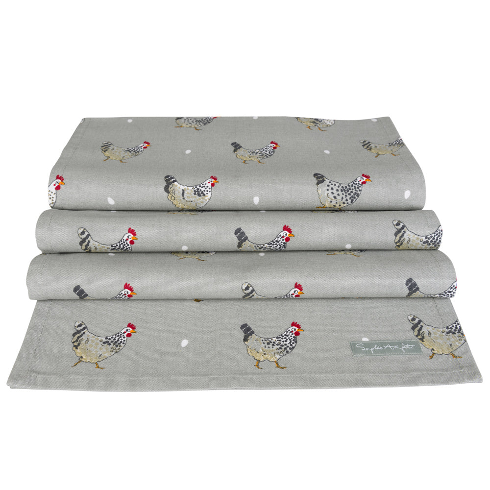 Chicken Table Runner by Sophie Allport