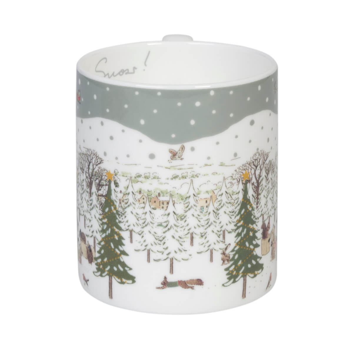 Festive Forest Let It Snow Mug by Sophie Allport
