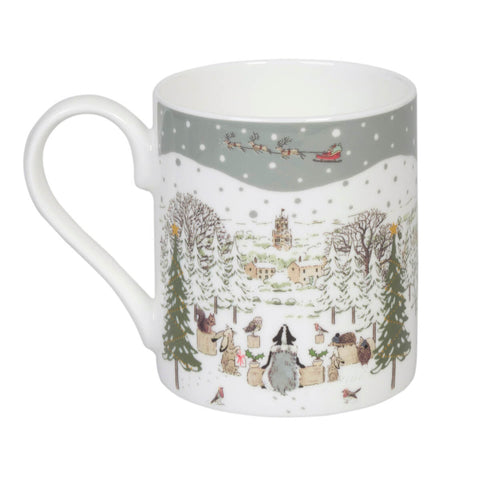 Festive Forest Let It Snow Mug by Sophie Allport