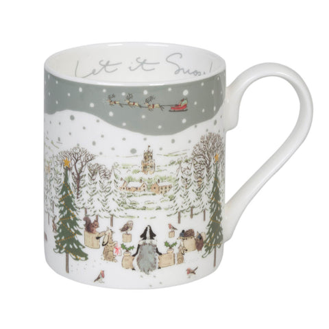 Festive Forest Let It Snow Mug by Sophie Allport
