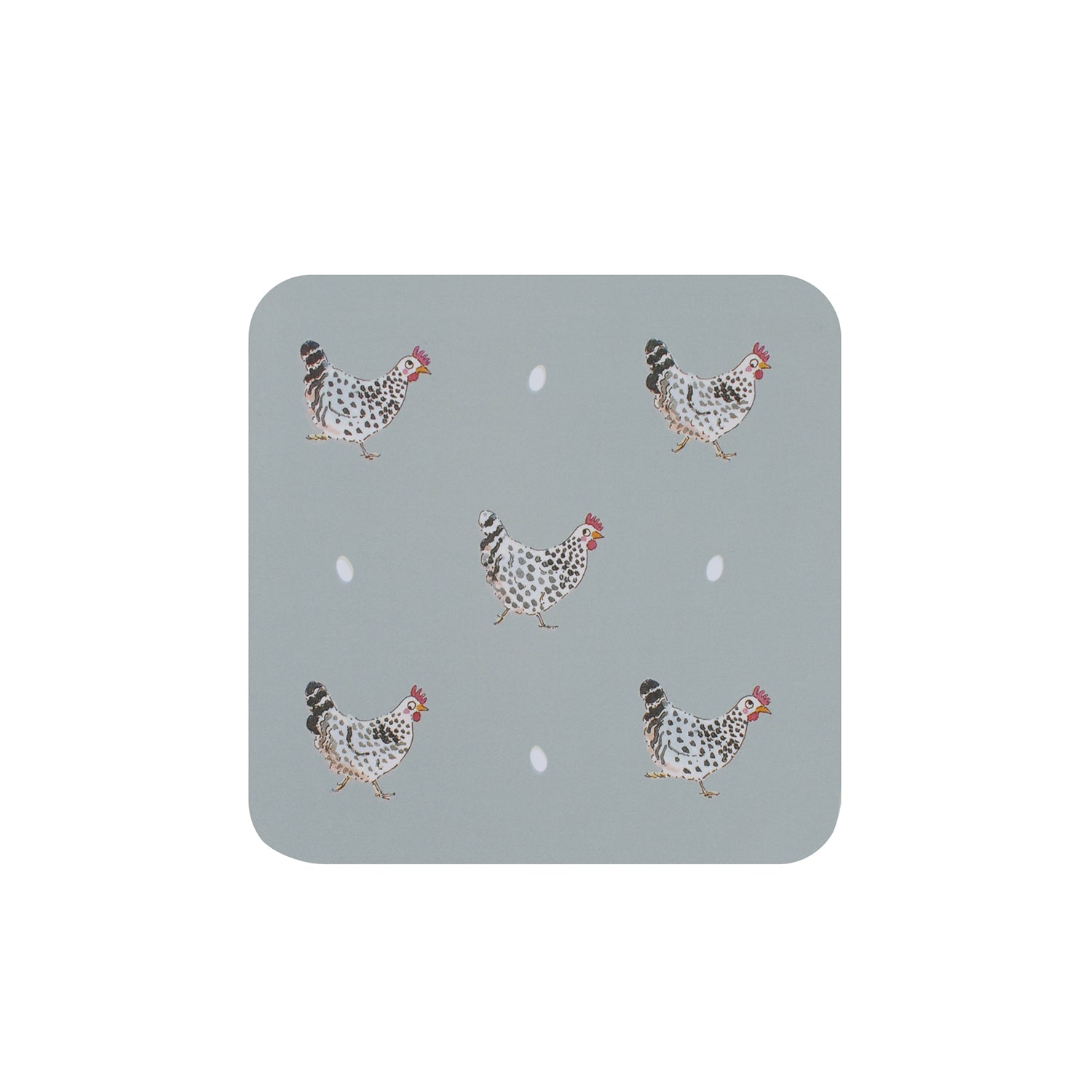 Chicken Coasters - Set of 4 by Sophie Allport