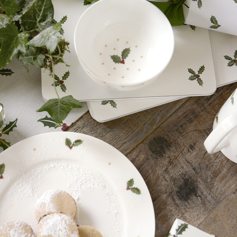 Holly & Berry Solo Nibbles Bowl by Sophie Allport