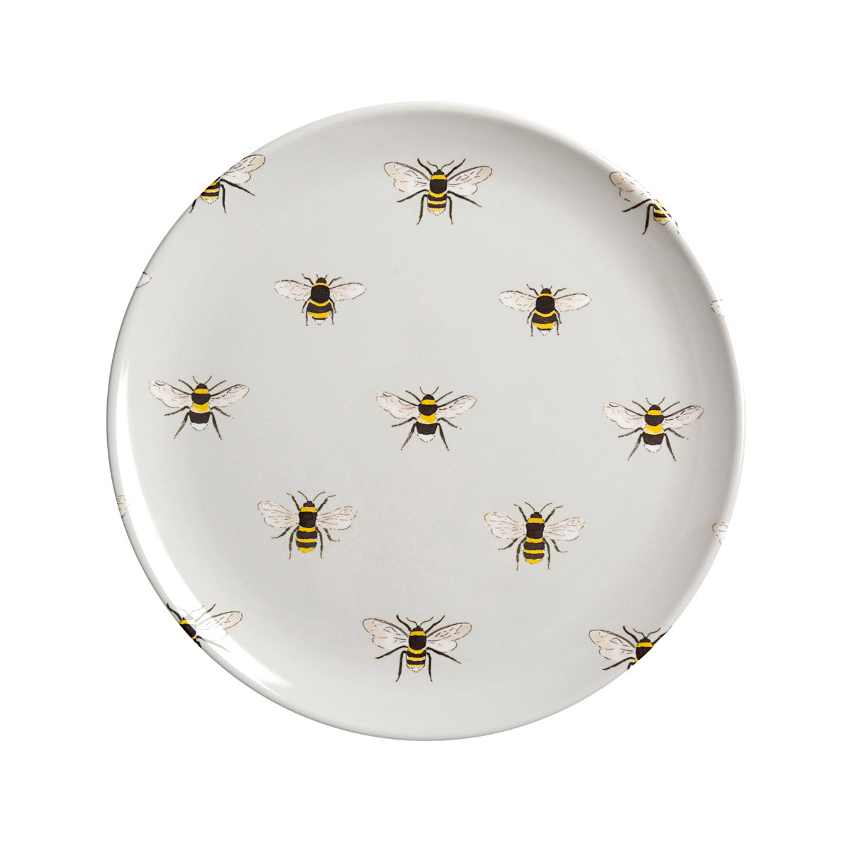 Bees Melamine Side Plate by Sophie Allport
