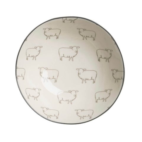 Sheep Stoneware Nibbles Bowl by Sophie Allport