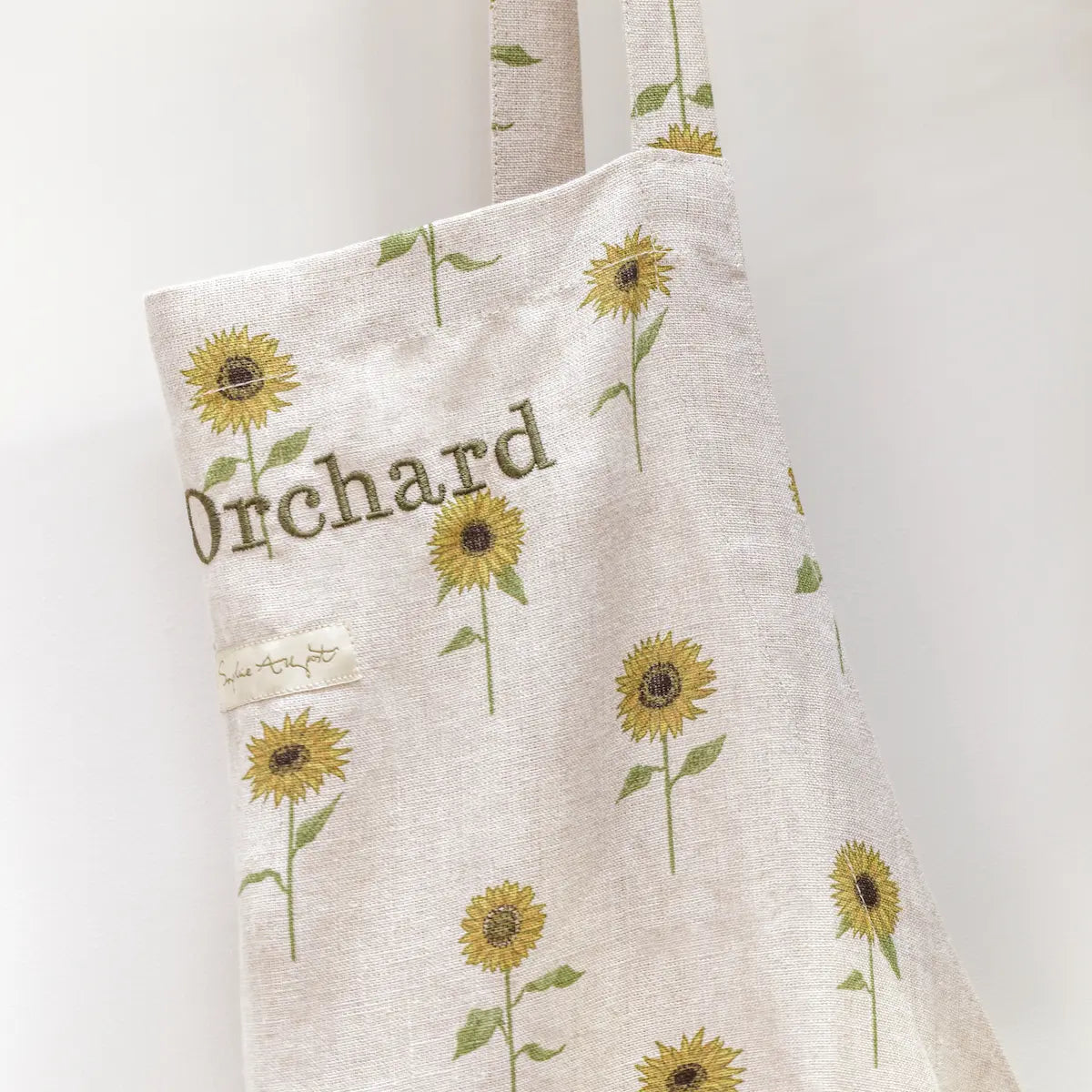 Sunflower Linen Apron by Sophie Allport